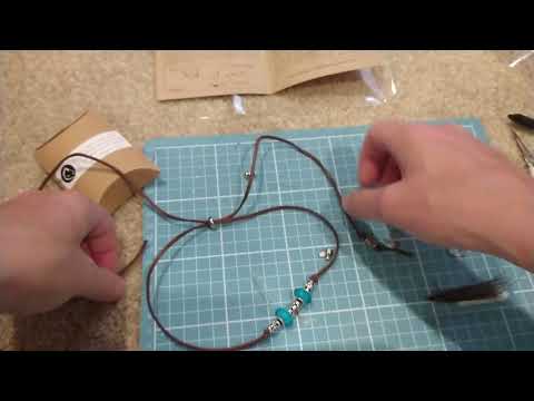 DIY Horsehair Beaded Necklace