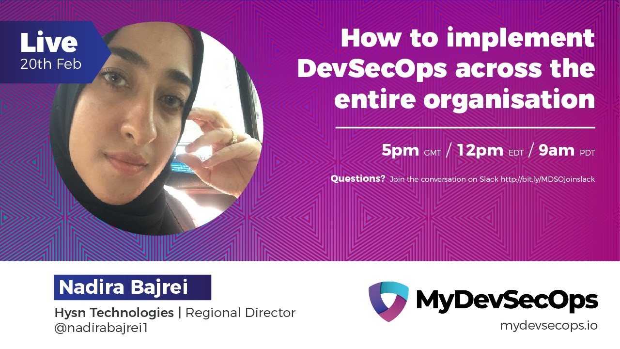 How to implement DevSecOps across the entire organisation