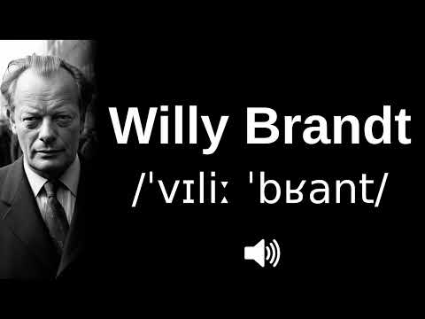 🇩🇪 How to pronounce Willy Brandt (CORRECTLY!)