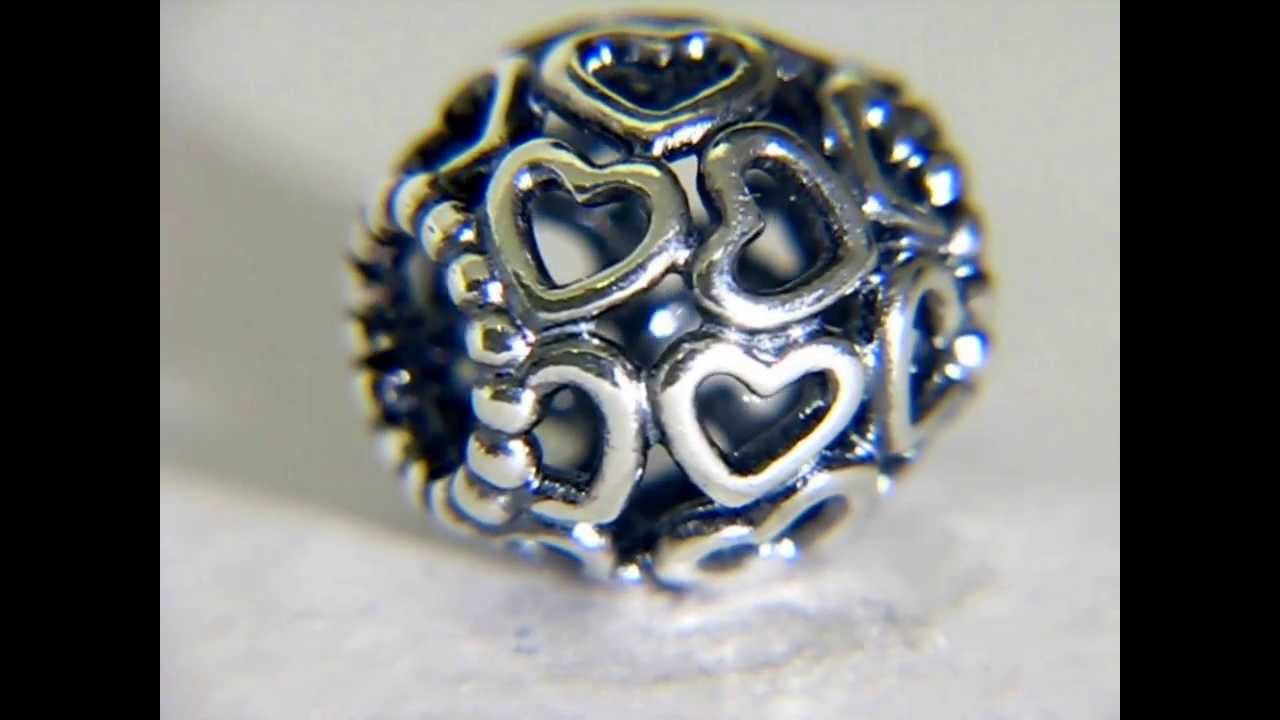 Pandora Silver Open Your Heart Charm 790964