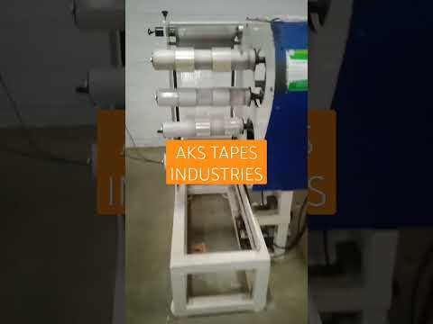 NEW MODEL OF 288 MM BOPP SELF ADHESIVE TAPE MAKING SLITTING MACHINE