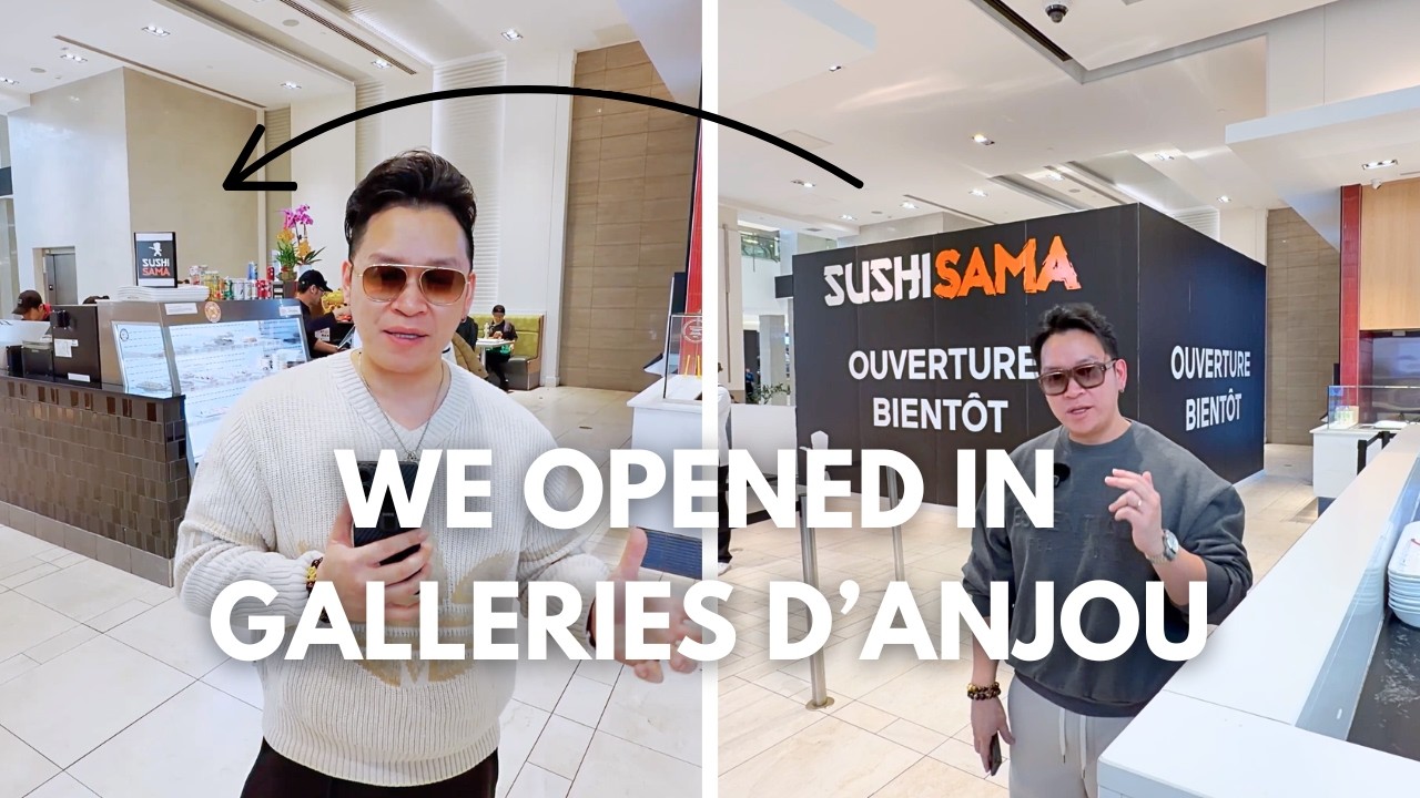 We opened our 36th Sushi Sama in Galleries D'Anjou