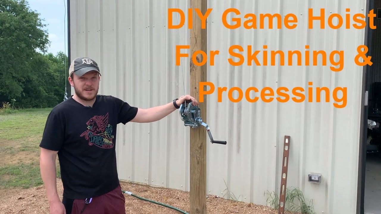 DIY Game Hoist Setup