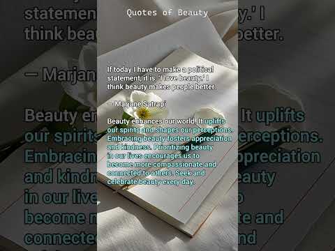 Quotes of Beauty Marjane Satrapi