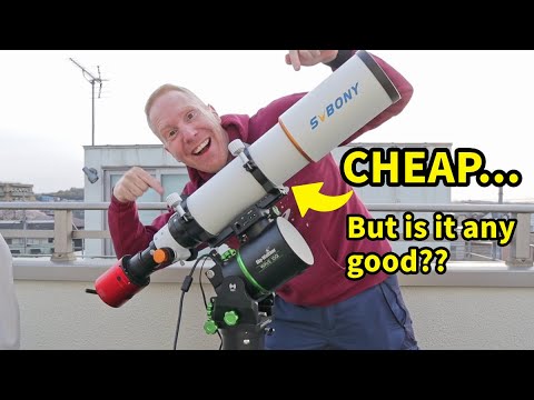 Can you use a CHEAP DOUBLET for ASTROPHOTOGRAPHY? SV503 102 in depth review!