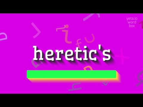 How to say "heretic's"! (High Quality Voices)