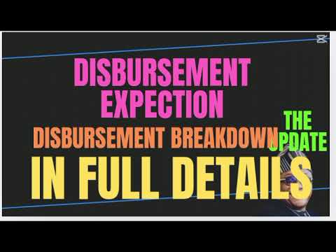 DISBURSEMENT EXPECTION #disbursement #funding #grantfunding