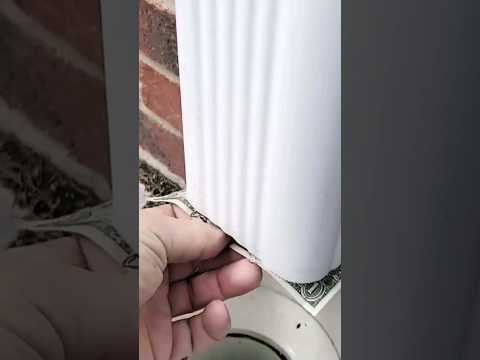 What size Gutter Downspouts do you have on your home?   [ How to know quickly and easily ]