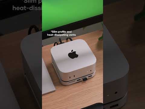 Our most awarded product yet. The Mac Mini M4 Stand & Hub