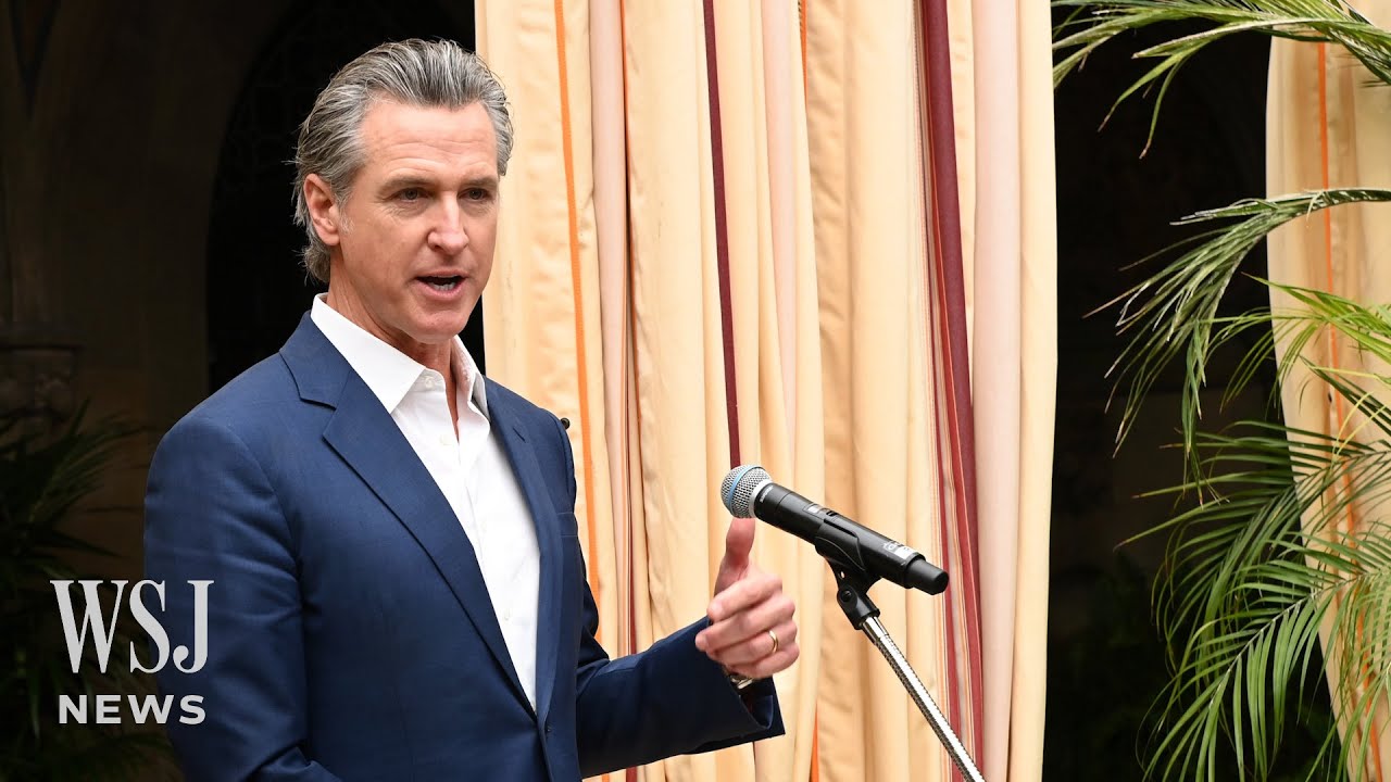 Gov. Newsom Seeks New Global Trade Opportunities Amid Trump’s Tariffs | WSJ News