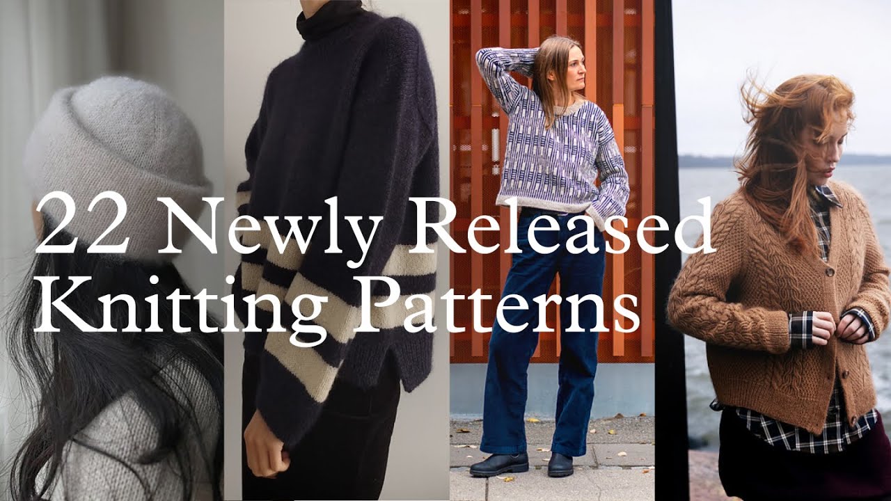 22 Newly Released Winter Knitting Patterns | Pattern Round Up