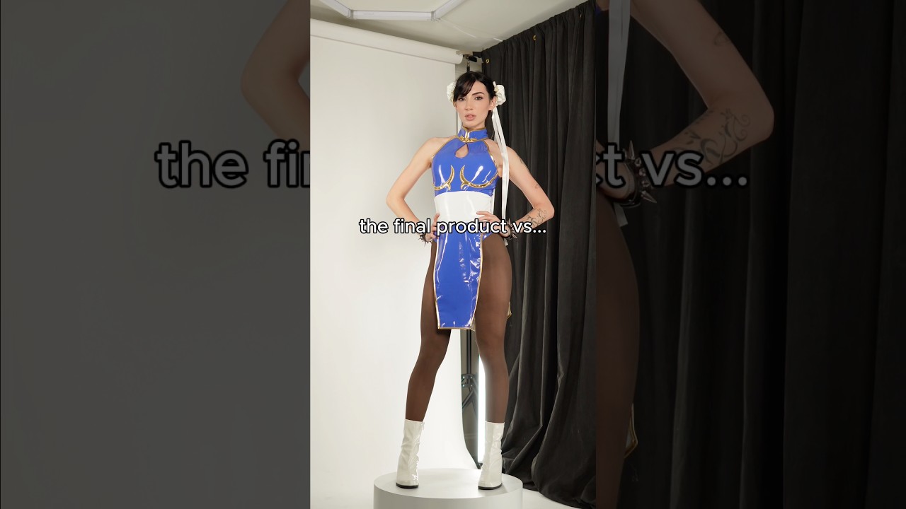 I only fell like 5 times so I’ll consider that a win #chunli #streetfighter #cosplay