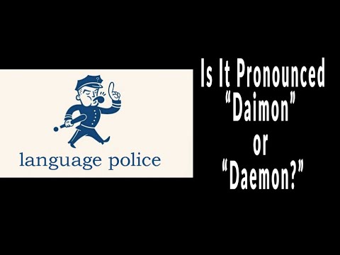 Is It Pronounced Daimon of Daemon? (audio fixed)