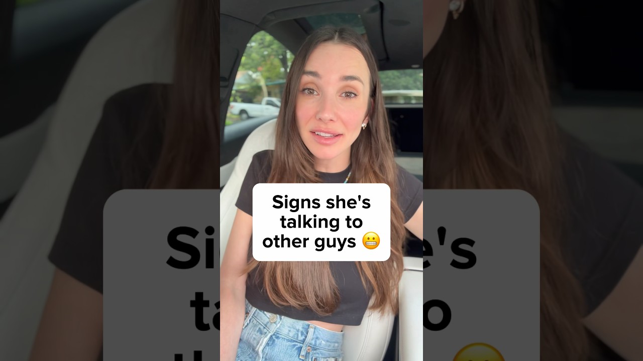 Signs she’s talking to other guys…#datingcoach #datingcoachformen