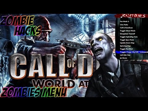 WORLD AT WAR ZOMBIES MOD MENU 2017 ANY CUSTOM MAP!!