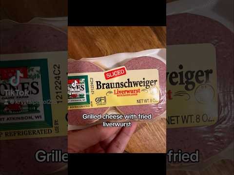 Make your liverwurst sandwich like this.. 🤗