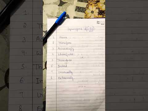 Synonyms of (So) word #vocabulary #englishlearning #study #english (Subscribe for more videos)