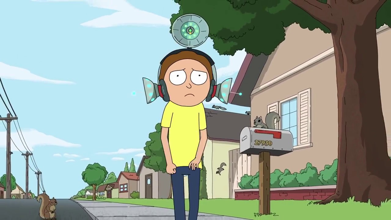 Morty can understand animals