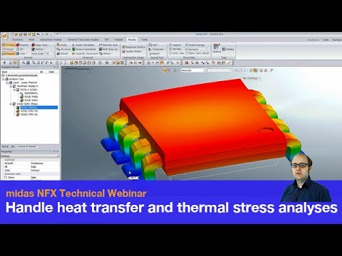 Handle Heat Transfer and Thermal Stress Simulation in Structural Analysis
