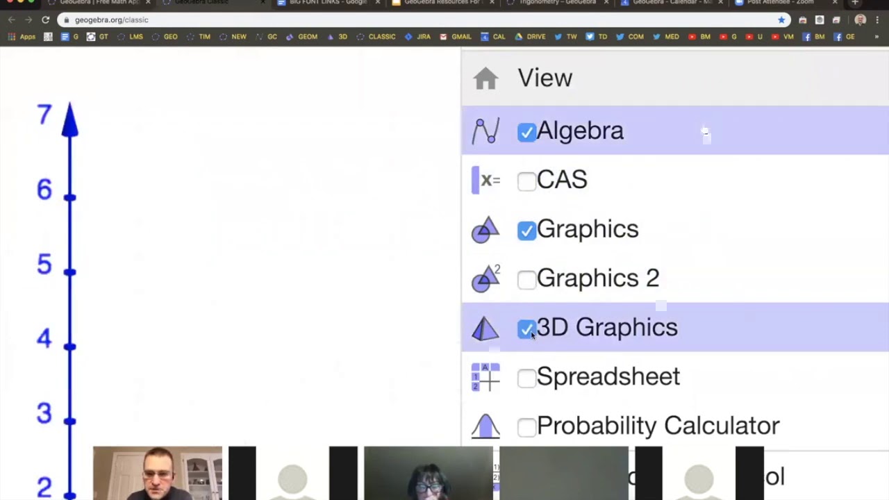 Geogebra Perspectives