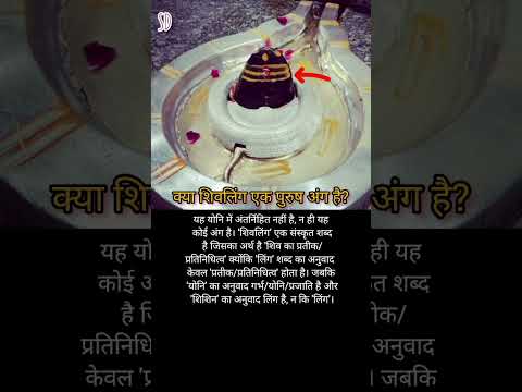 क्या शिवलिंग एक पुरुष अंग है? #mahadev #bholenath #shiva