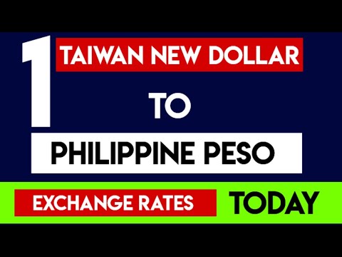 1 TWD to PHP Convert Taiwan New Dollars to Philippine Pesos 1 NT DOLLAR to PHP