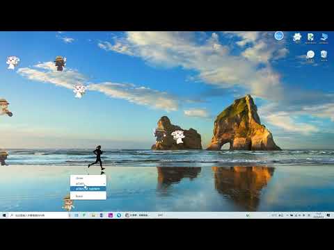 DPET:Desktop pet engine introduction video