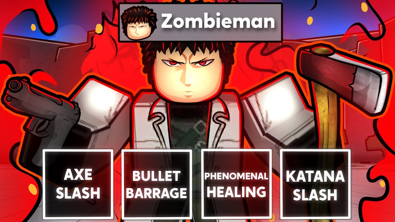 They Added A ZOMBIEMAN MOVESET to ROBLOX The Strongest Battlegrounds...