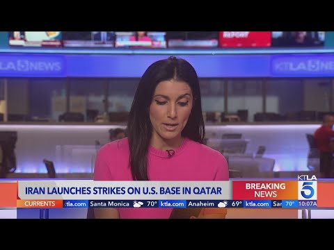 Iran launches missile attack on U.S. military base in Qatar