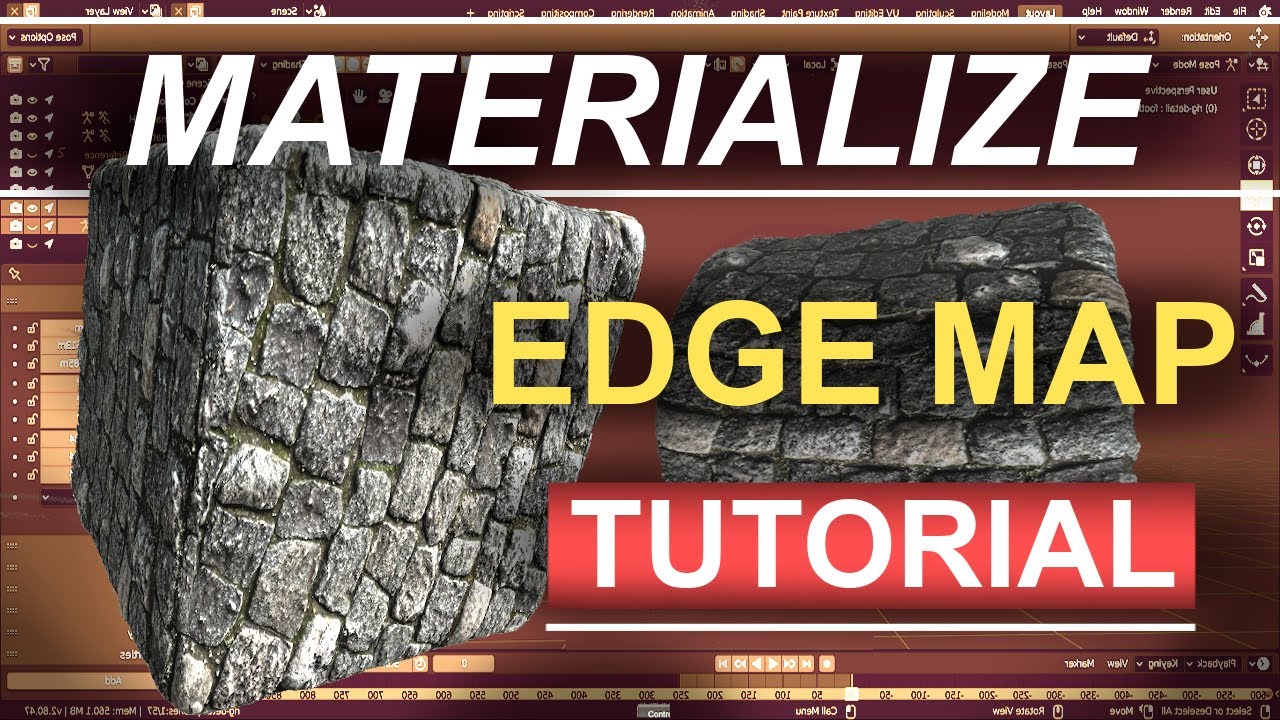 Materialize Edge Map Tutorial (In 60 Seconds!!!)