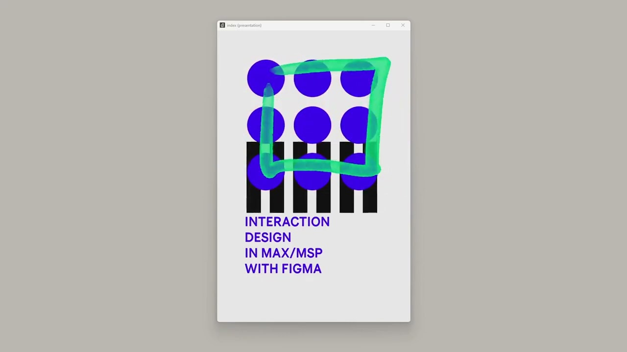 Interaction Design in Max/MSP
