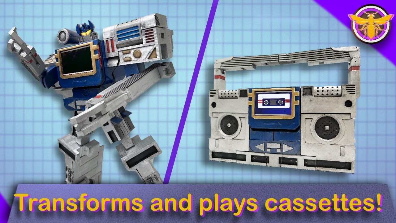 My working Boombox Transformer!