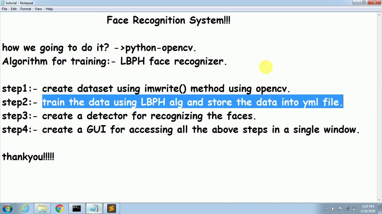 Face recognition system along with GUI #python #opencv #LBPHalgorithm
