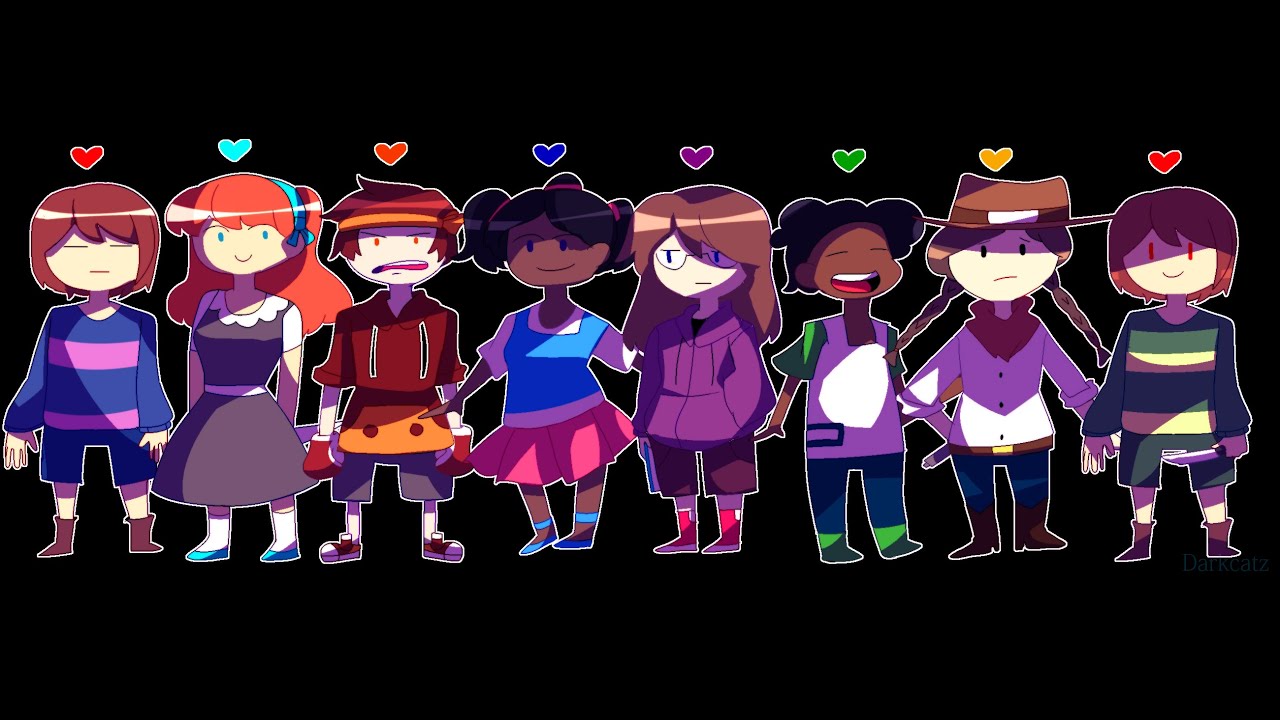 Speedpaint-Undertale Fallen Humans