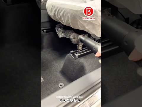 the screws on the front of the seat. After watching the video, you will also be able to