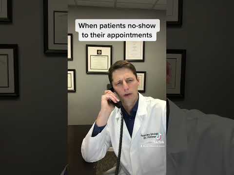 3 strikes and you’re out. #urology #medicalhumor #noshow