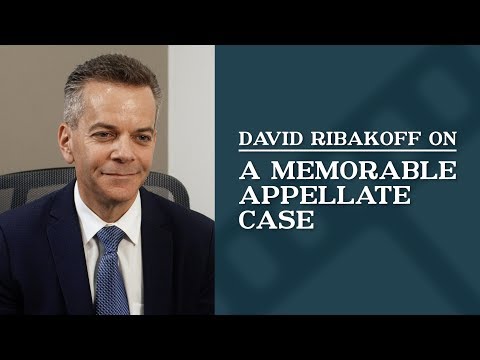 Memorable Appellate Case | Top Los Angeles Commercial Litigation Lawyer | David Ribakoff