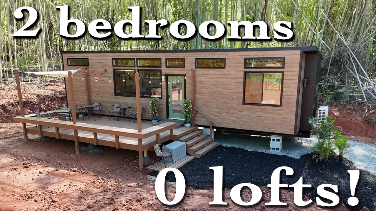 Tiny homes with NO LOFTS & NO STAIRS. Single floor layouts!