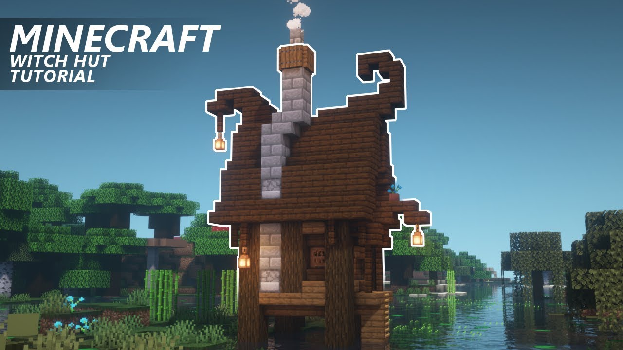 Minecraft: How to Build a Witch House | Witch Hut Transformation ...