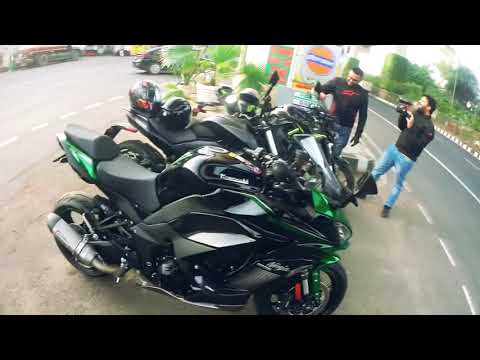The First ride on Ninja 1000sx