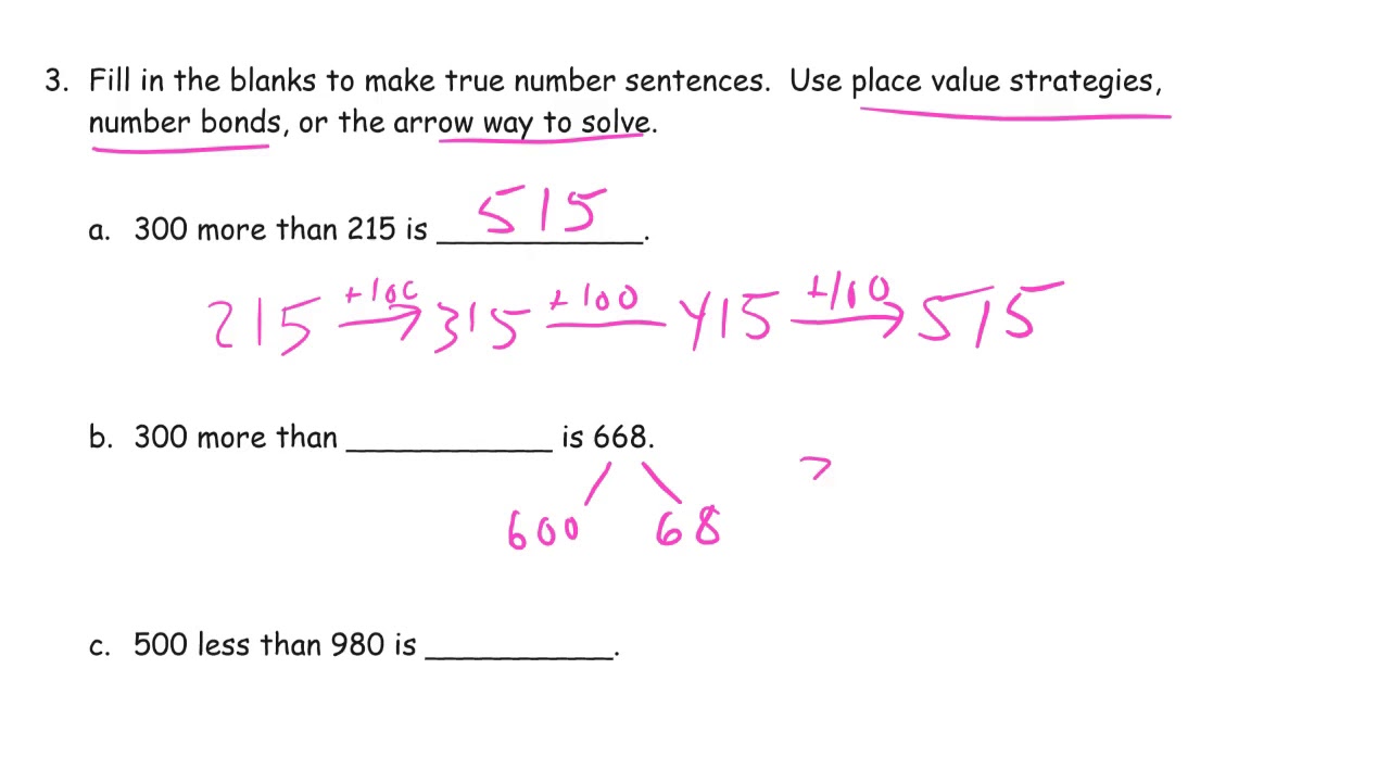 lesson 2 homework module 5 grade 2