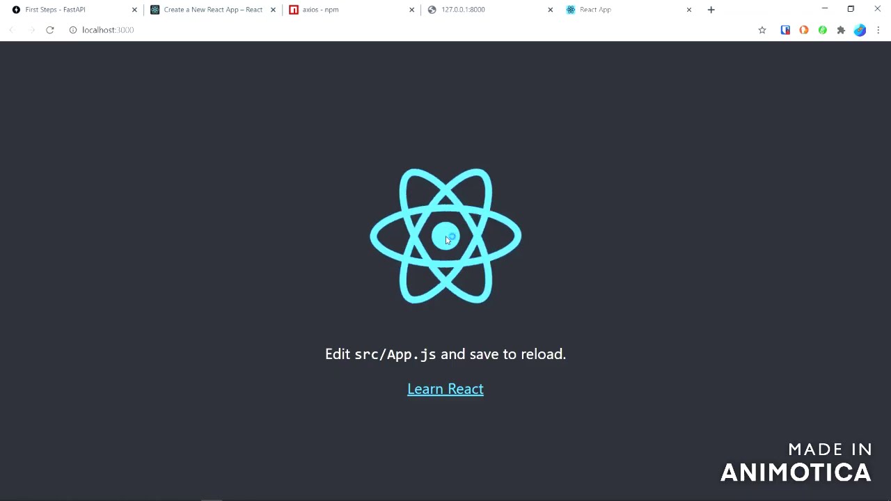 FastAPI + React Tutorial