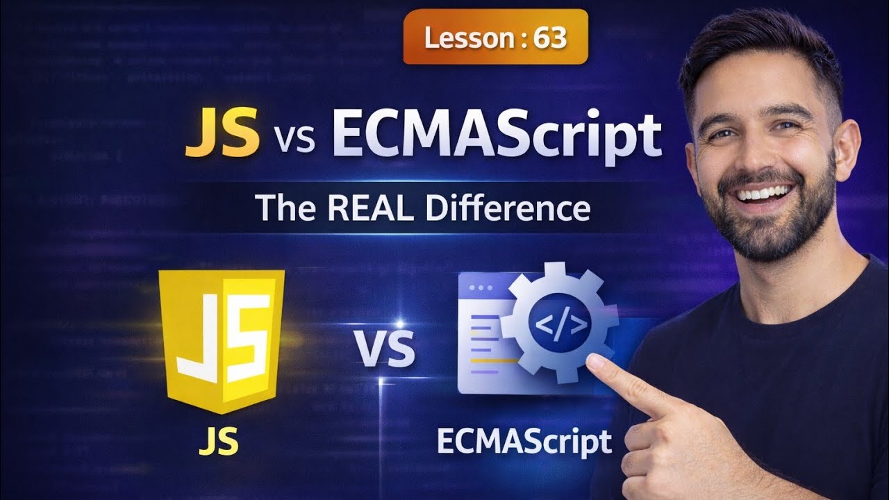 JavaScript vs ECMAScript Explained: What is the Difference? (2026 Guide)