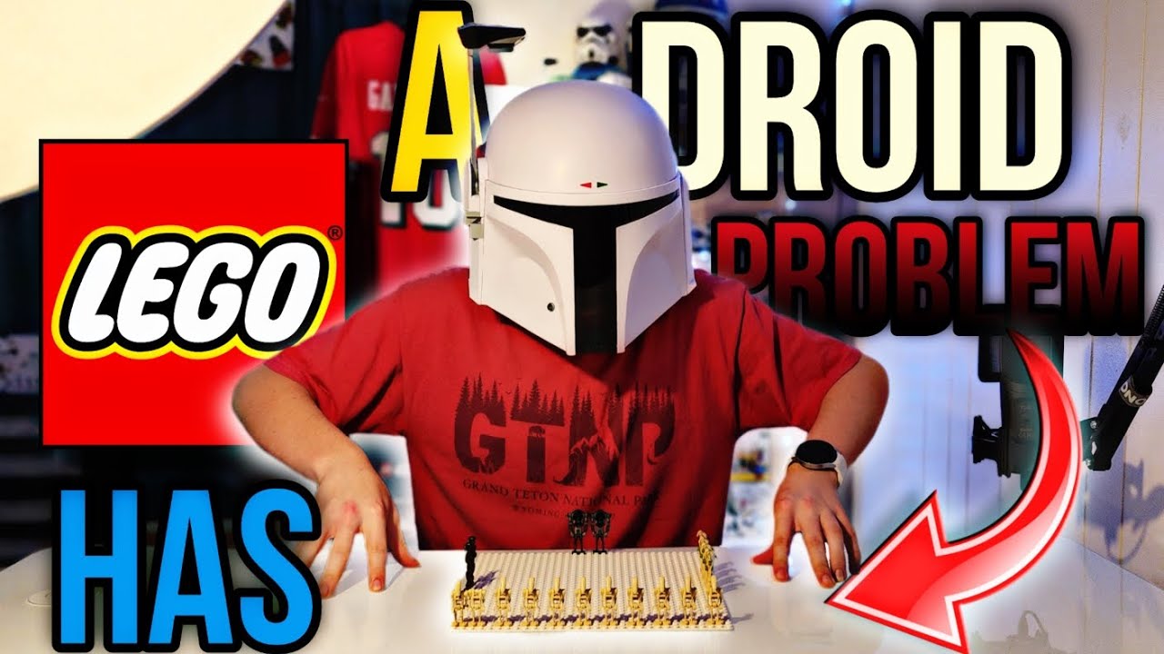 Lego has a droid problem...