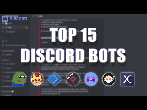 TOP 15 DISCORD BOTS