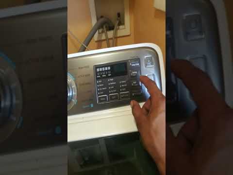 How to get error codes from a washer how to get error codes from a samsung washer topload