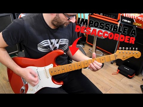 Une Fender Stratocaster IMPOSSIBLE à désaccorder ?
