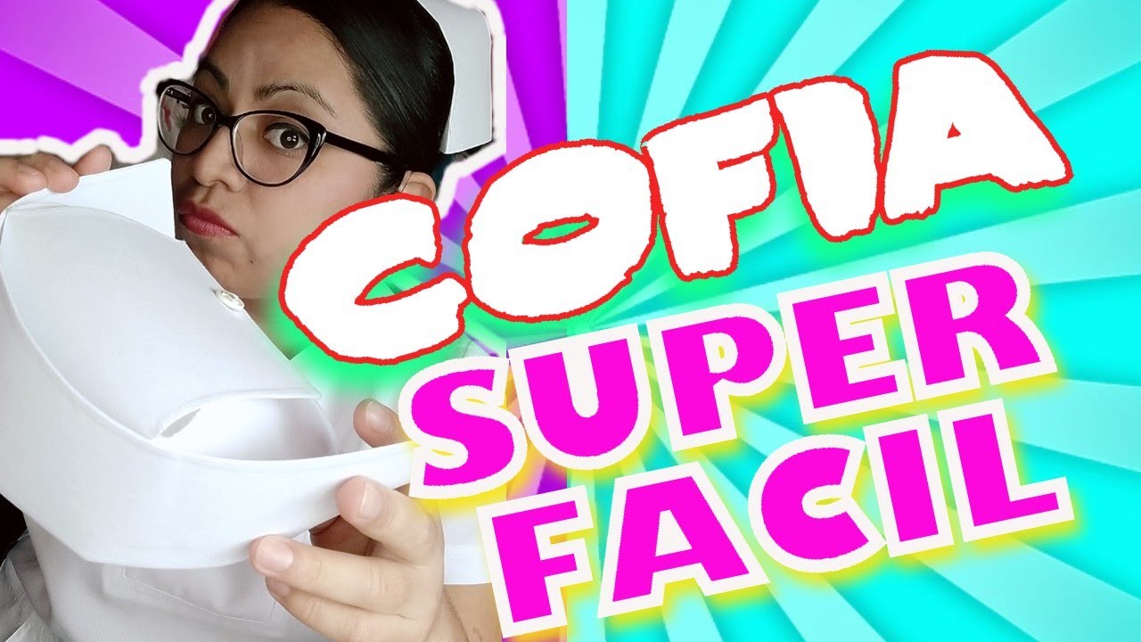 ✅HOW TO MAKE A SUPER EASY NURSE'S CAP / how to make a nurse's cap✅
