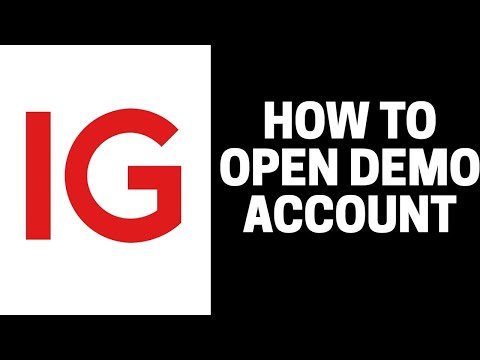 How To Register Demo Account On IG.com