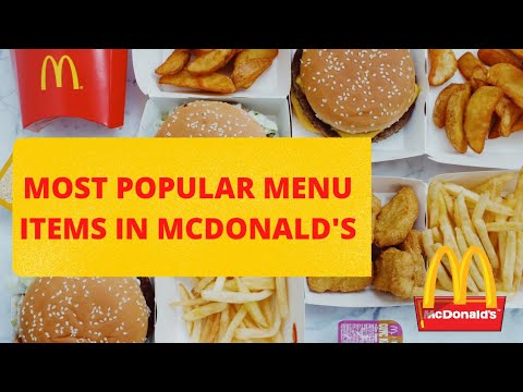 Top 10 most popular menu items in McDonald's |South Africa 🇿🇦 2021